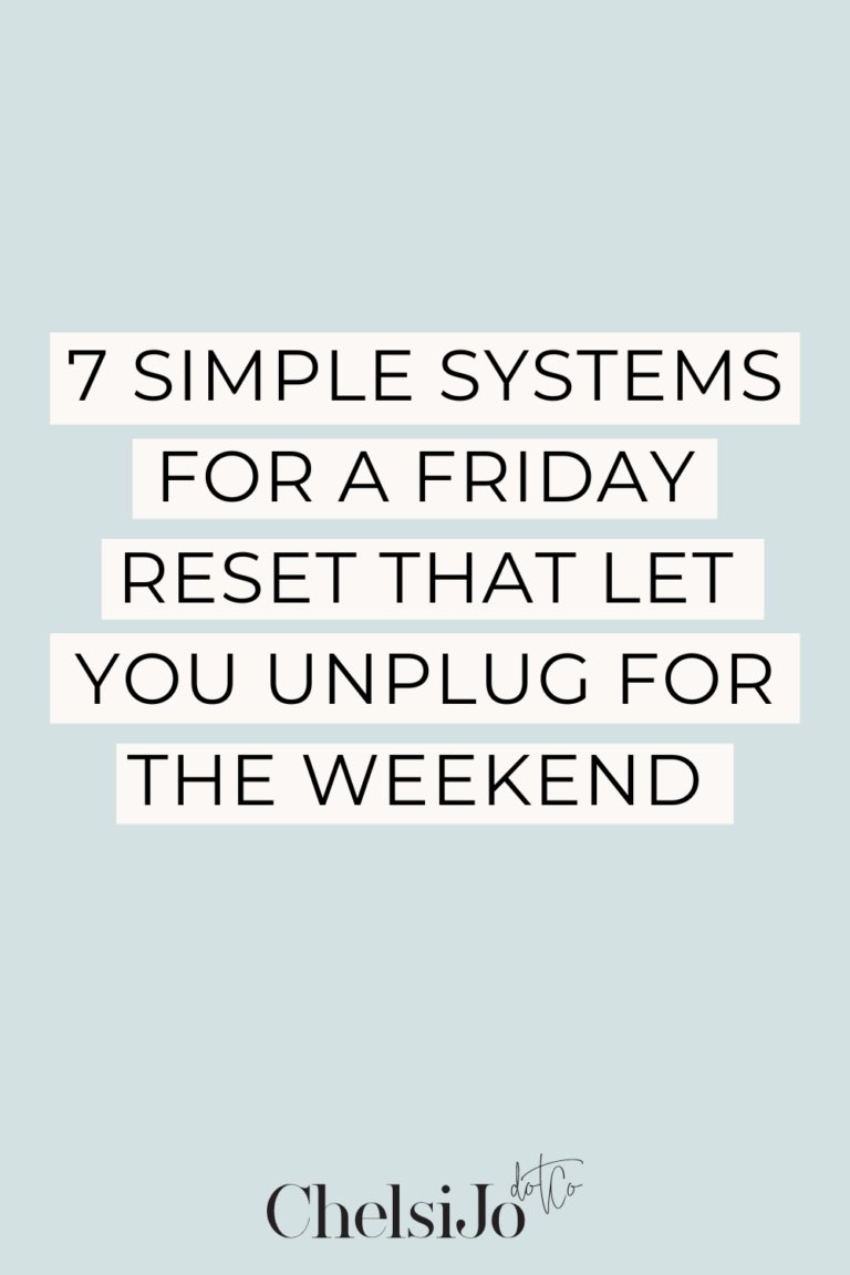 7 Simple Friday Systems Work From Home Moms Need to Be Productive ...