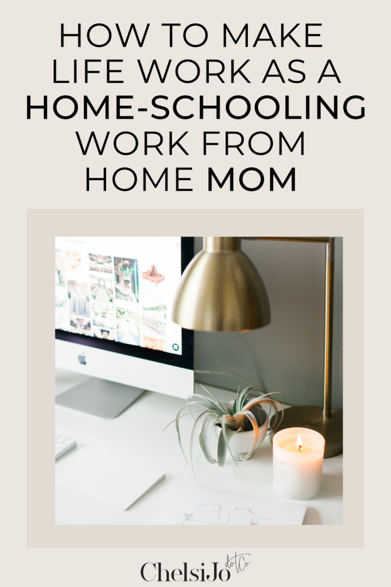5 Pillars you must have to make life work as a busy home-schooling work ...