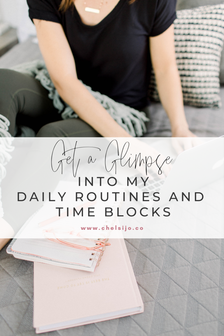 My Daily Routines- Get a Glimpse Into a Typical Day