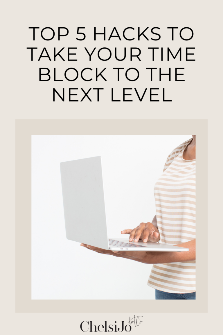 Take Your Work Block to the Next Level - Top 5 Time Block Hacks You ...