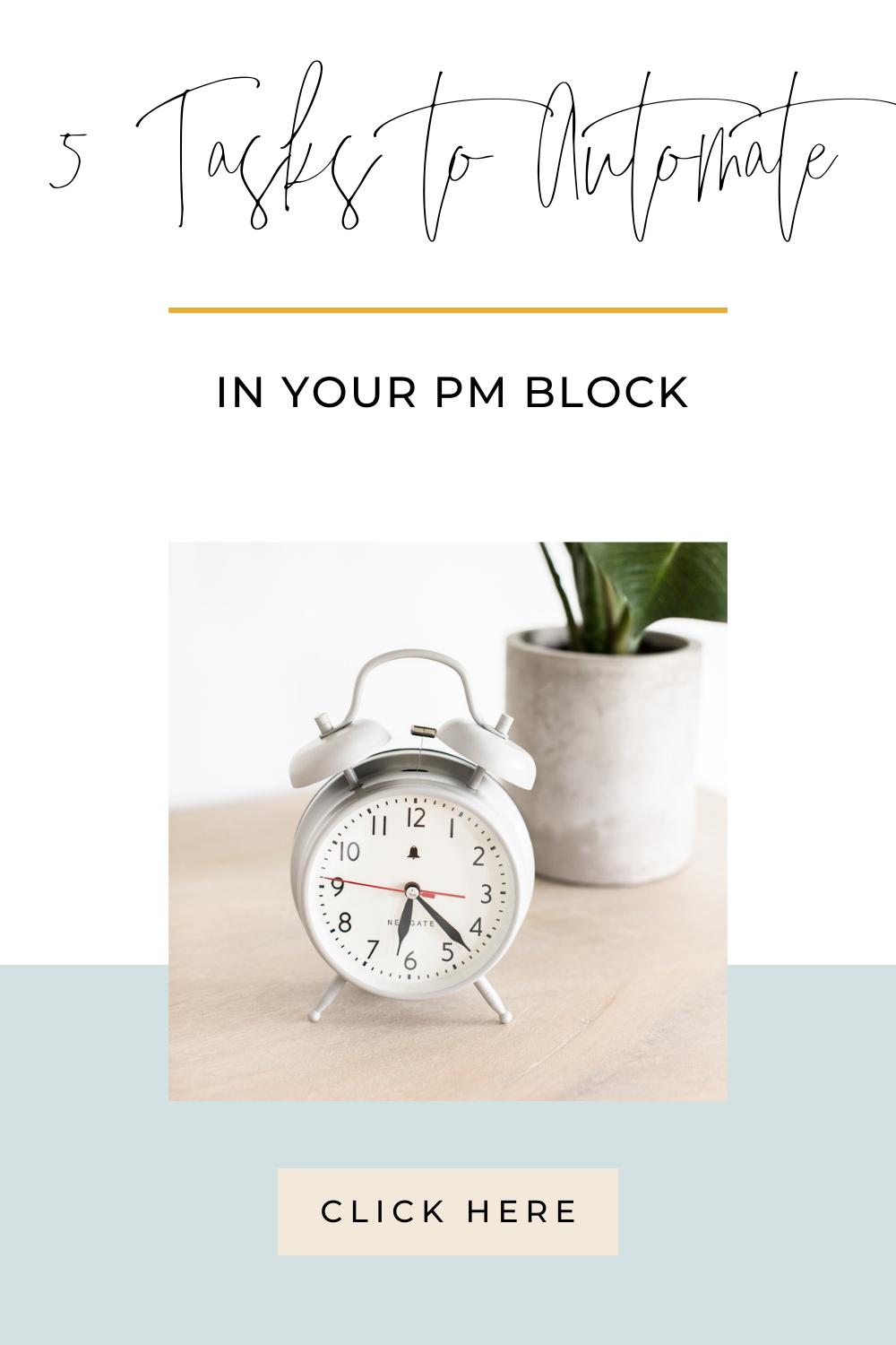 How to Automate Your PM Block as a Busy Mom - chelsijo.co