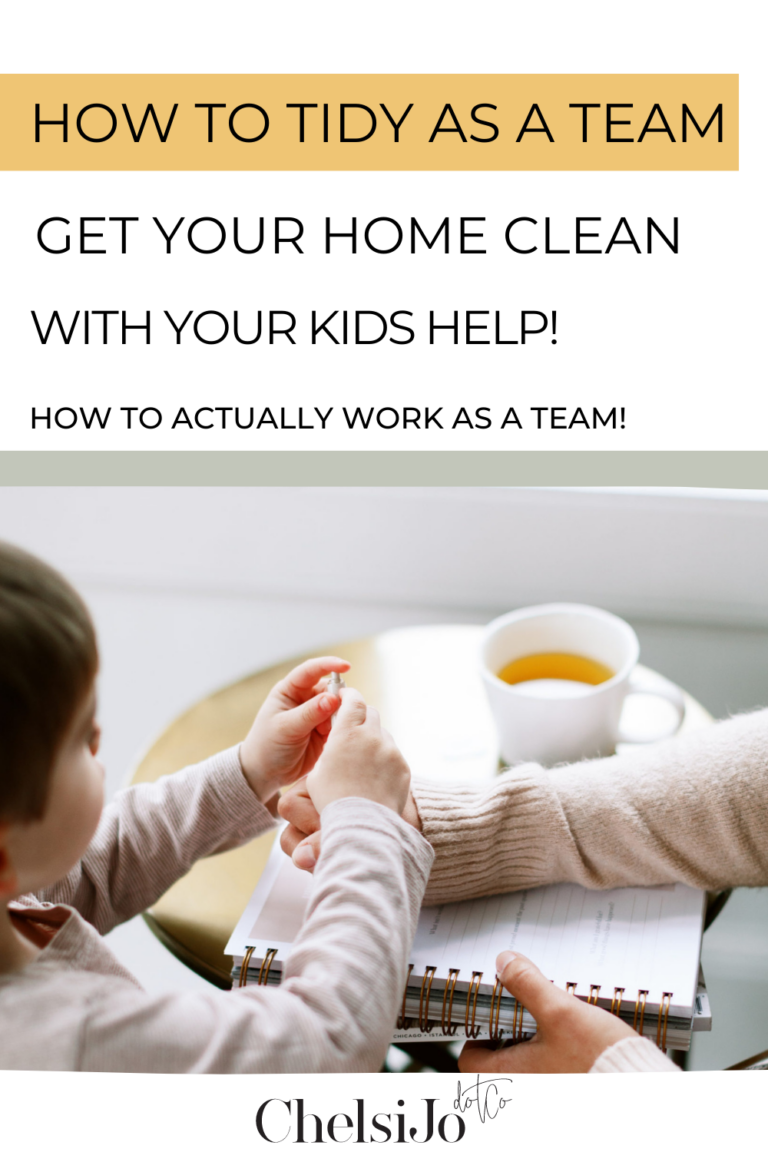 Part Two of Tidy As A Team: Quick Tips For Getting Your Home Clean With ...