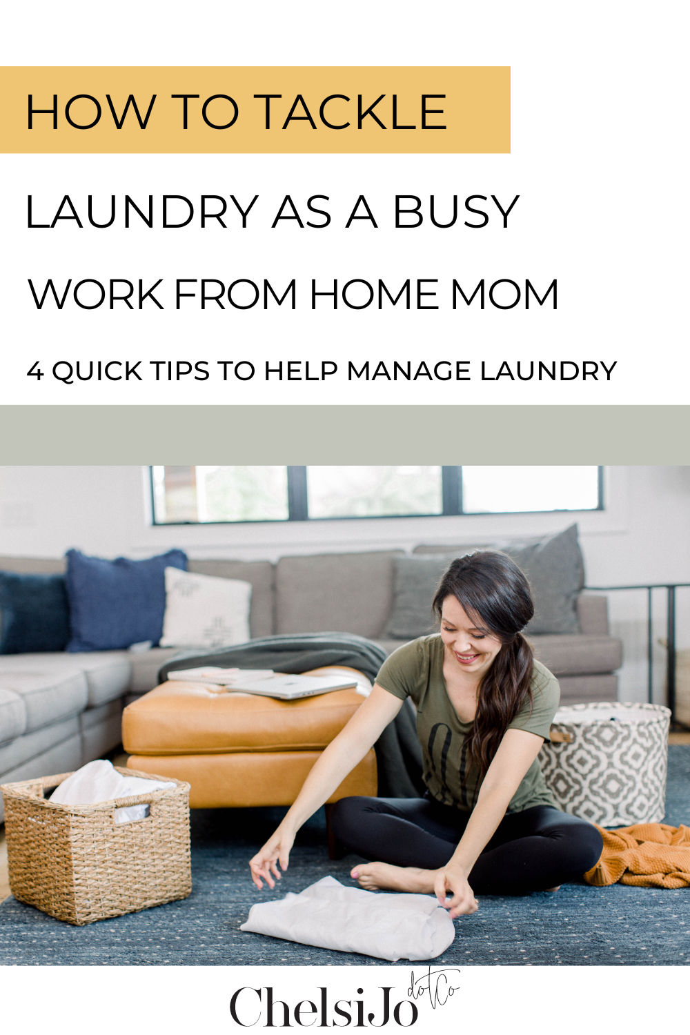 Laundry Tips - How to Manage Your Laundry as a Busy Mom