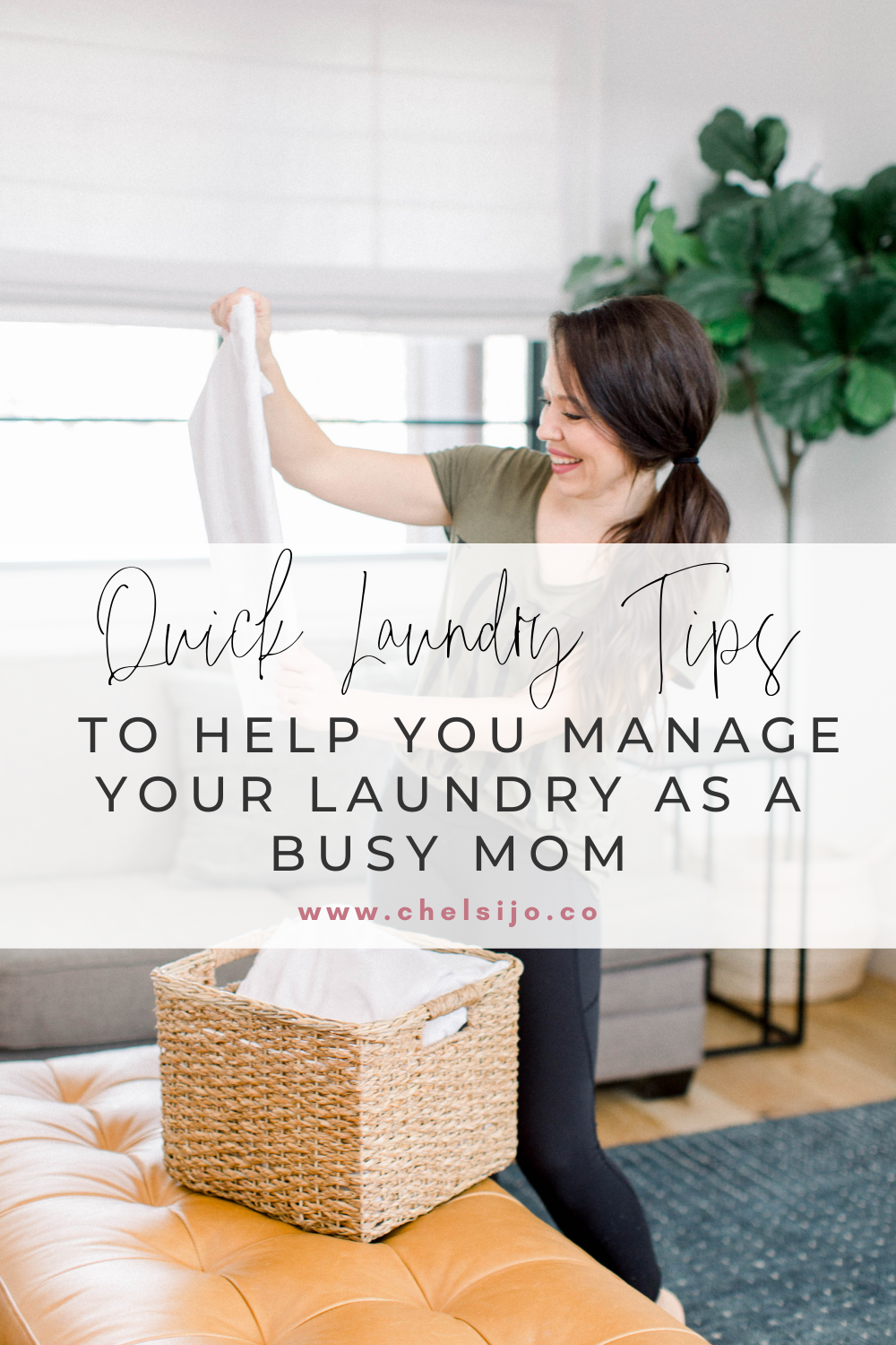 Laundry Tips - How to Manage Your Laundry as a Busy Mom
