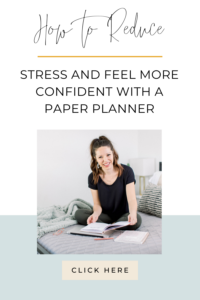 Use A Planner To Reduce Stress: 7 Essential Tips - chelsijo.co