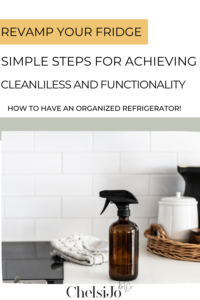 Fridge Organization: Three Simple Steps
