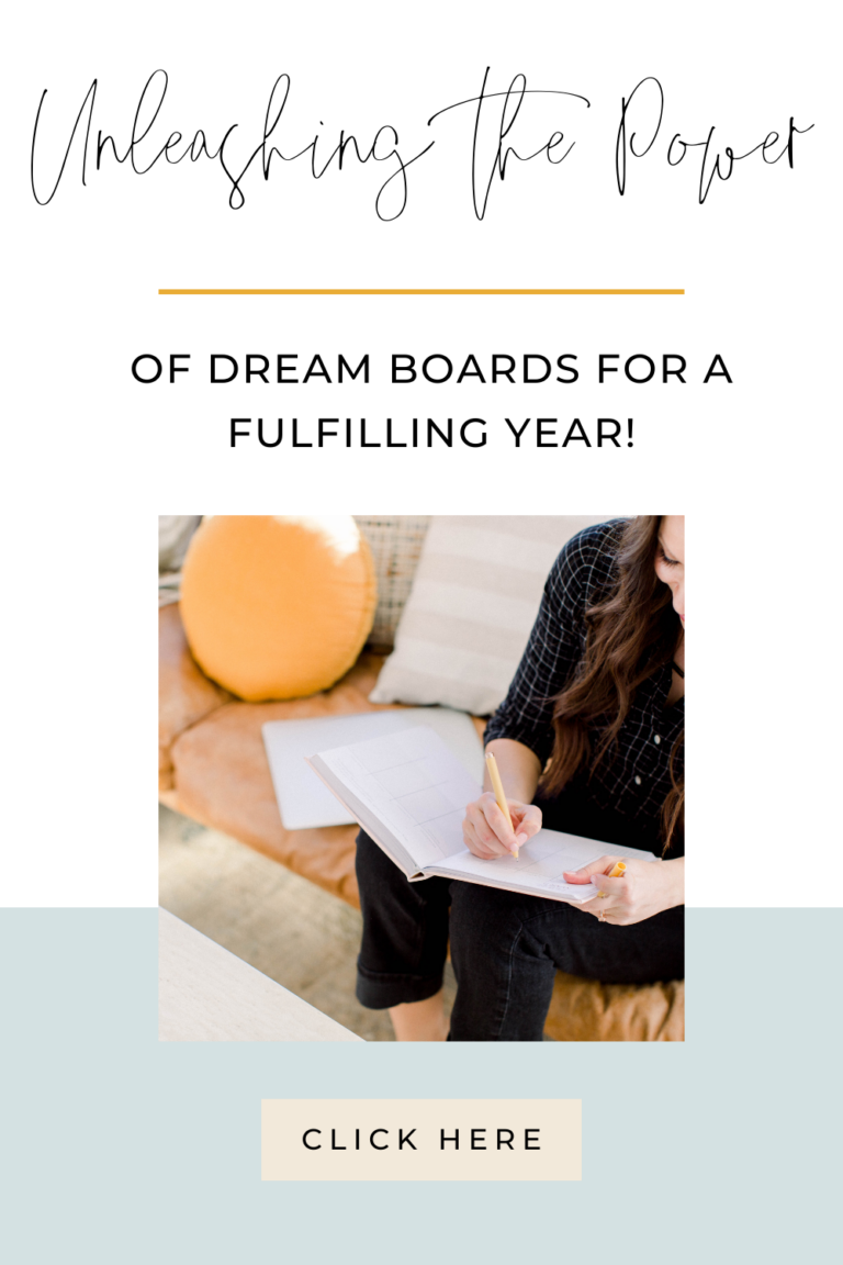 The Art Of A Dream Board For A Transformative Year Ahead