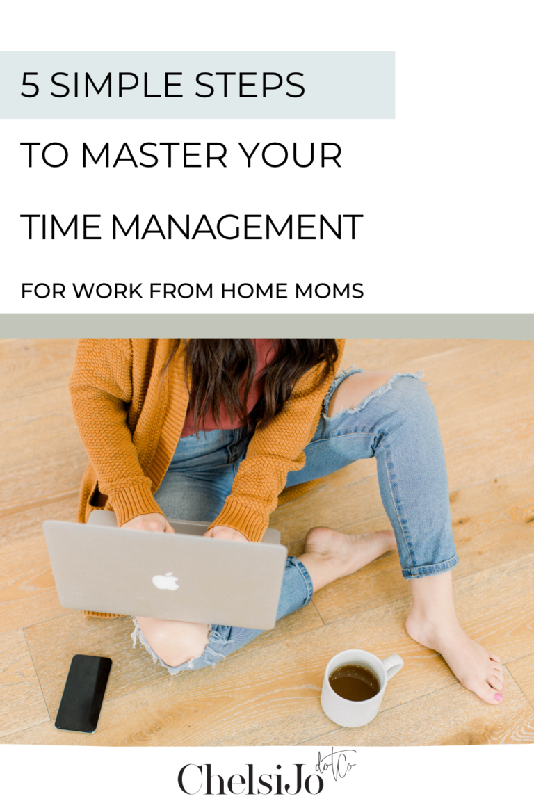 Master Your Time Management With These 5 Simple Steps