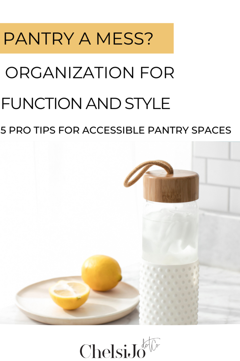 Simple, Beautiful Pantry Organization Tips - chelsijo.co