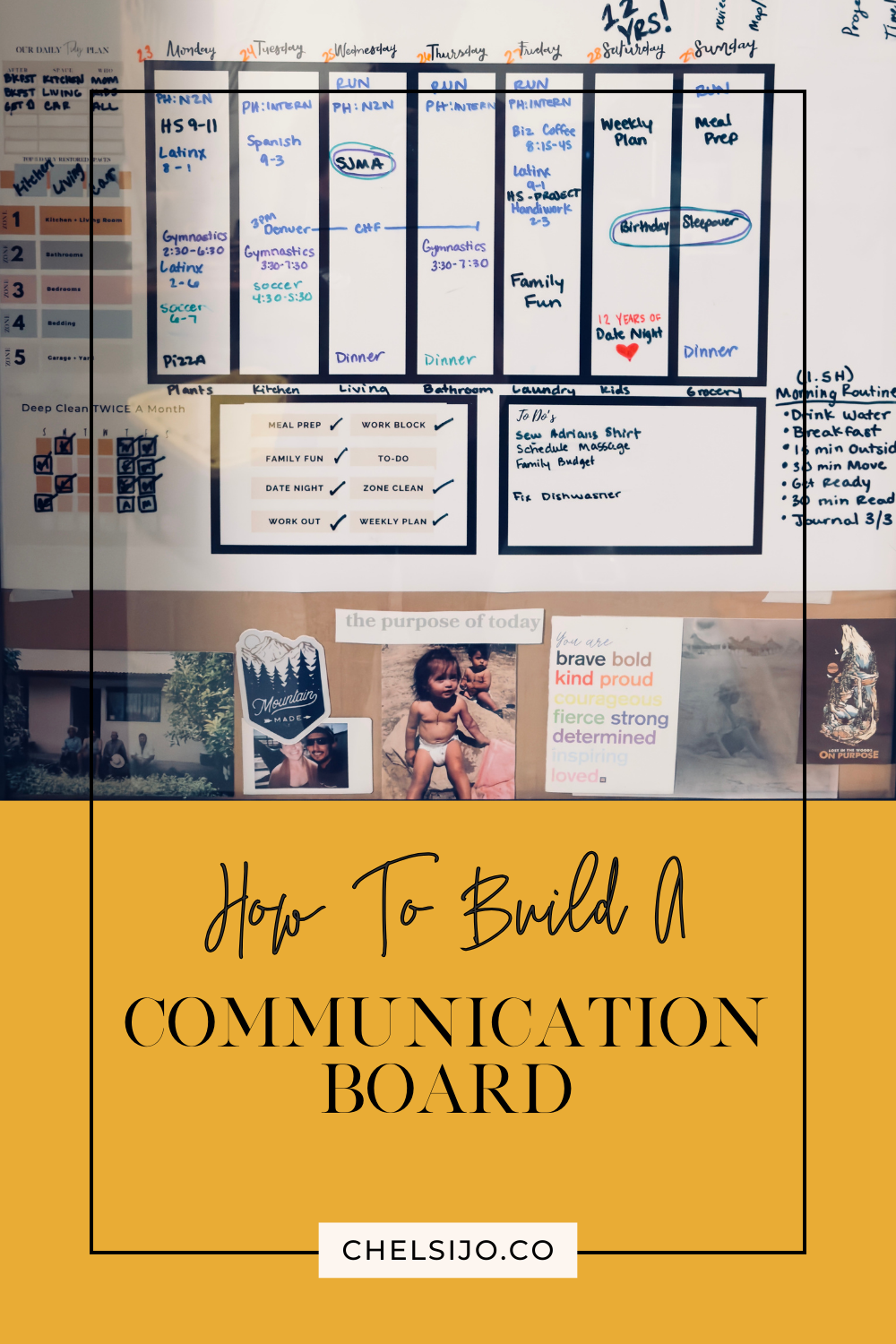 How To Build A Killer Communication Board For Your Family - chelsijo.co