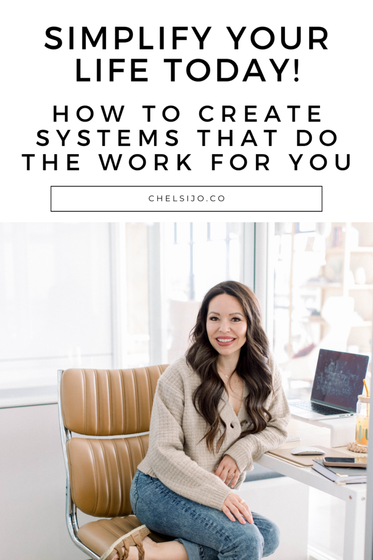 Systems For Success - 12 Tips You Need Now - chelsijo.co