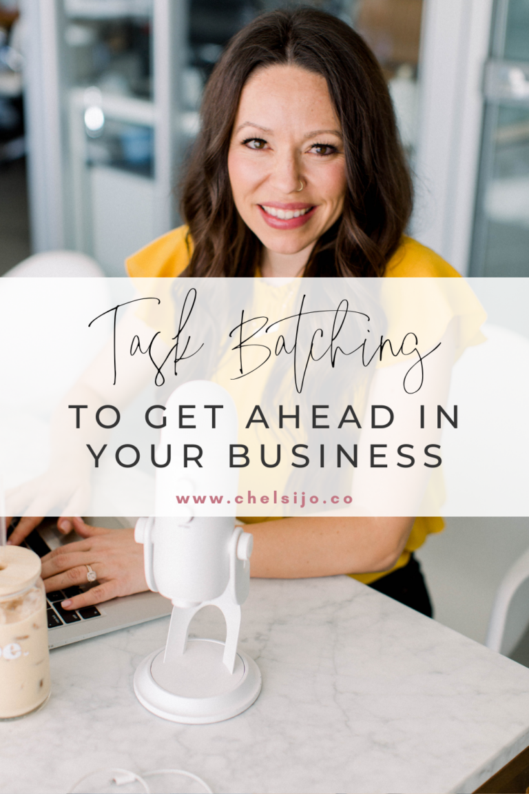 Task Batching to Get Ahead in Your Business