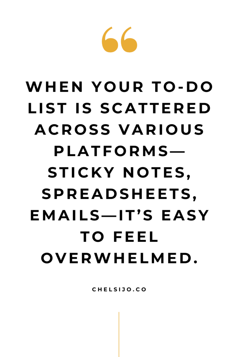 The 3 Weekly Habits You Need to Avoid Overwhelm - chelsijo.co