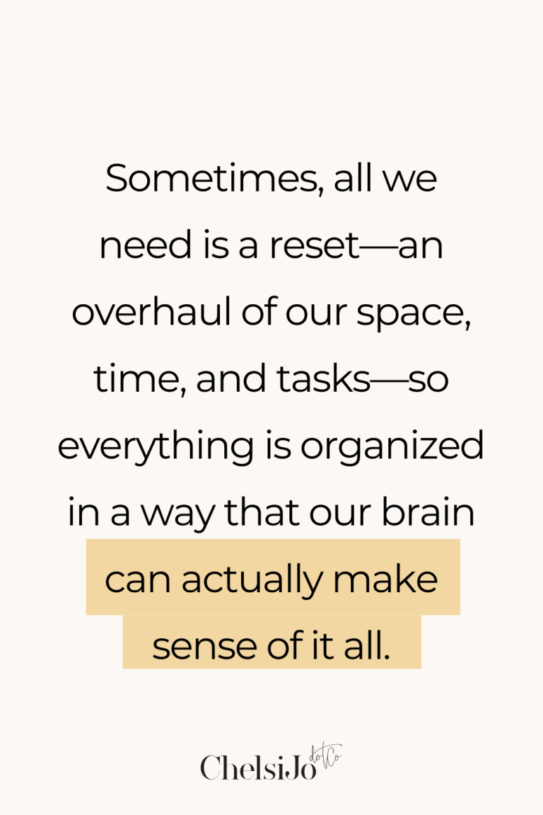 The 3 Weekly Habits You Need to Avoid Overwhelm - chelsijo.co